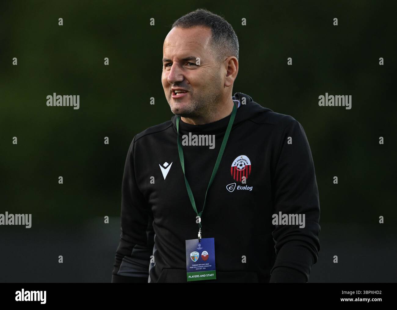 Park Hall Stadium, Oswestry, Shropshire, England, 8th July 2025. Jeton ...