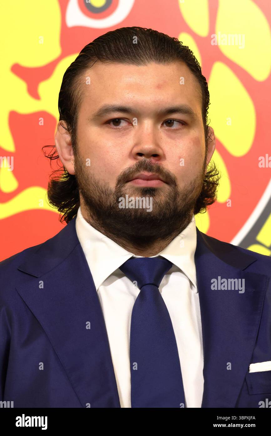 Tokyo, Japan. 23rd June, 2025. Retired Olympic judo gold medalist Aaron ...