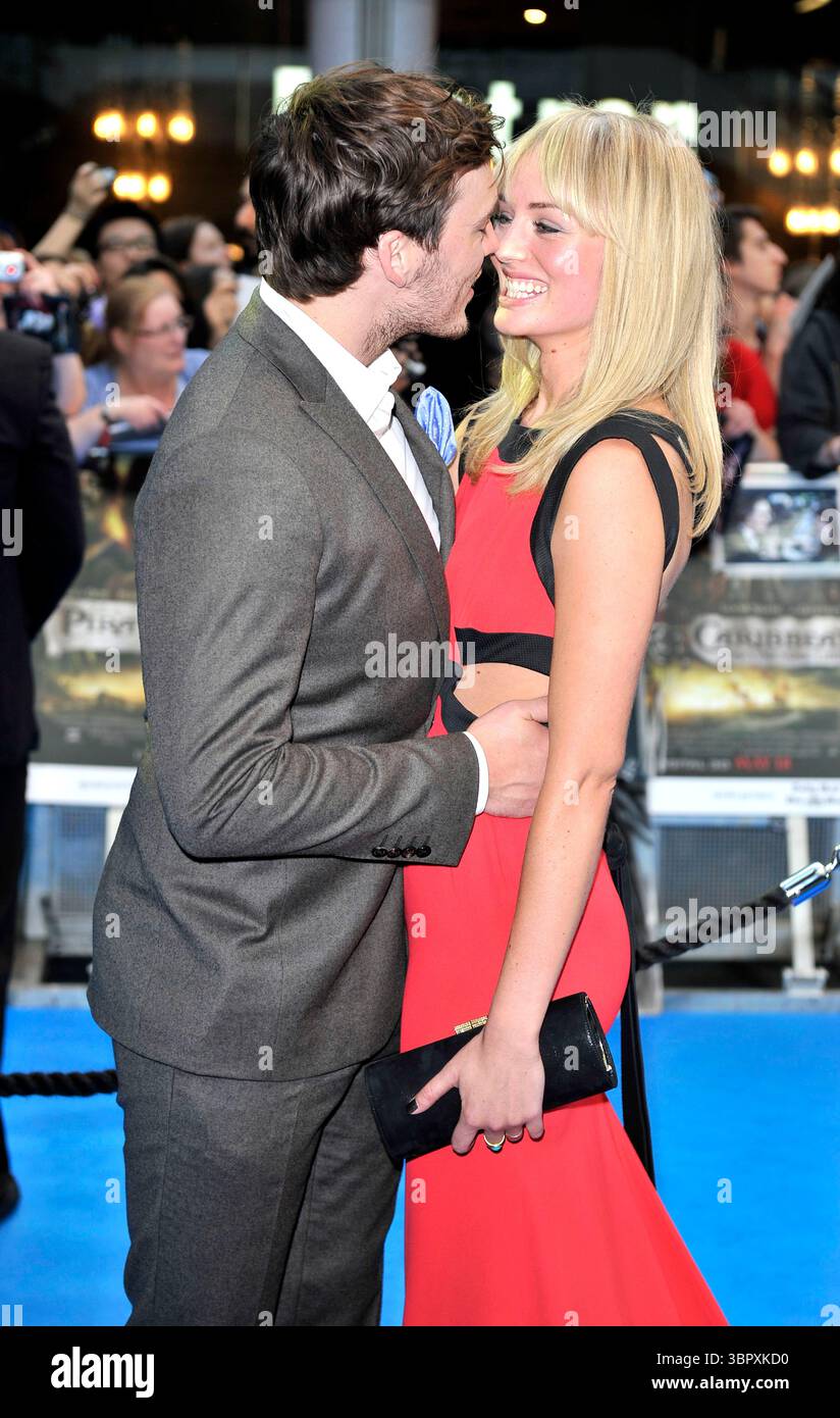 Sam Claflin and Laura Haddock at the 'Pirates of the Caribbean: On ...