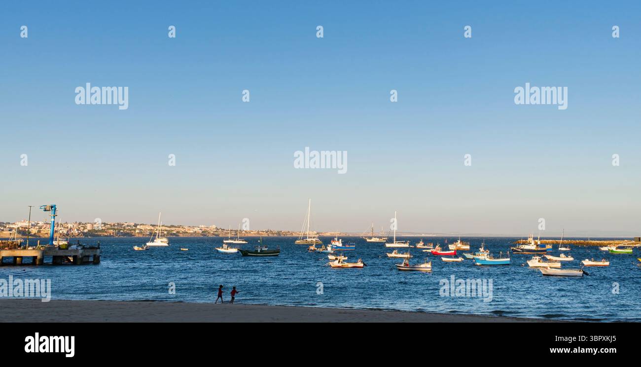Portugal atlantic coast cascais sunset hi-res stock photography and ...
