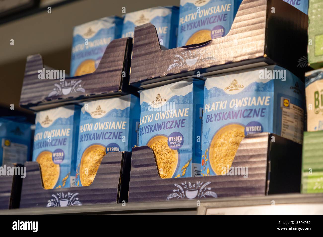 Poland cereal box hi-res stock photography and images - Alamy