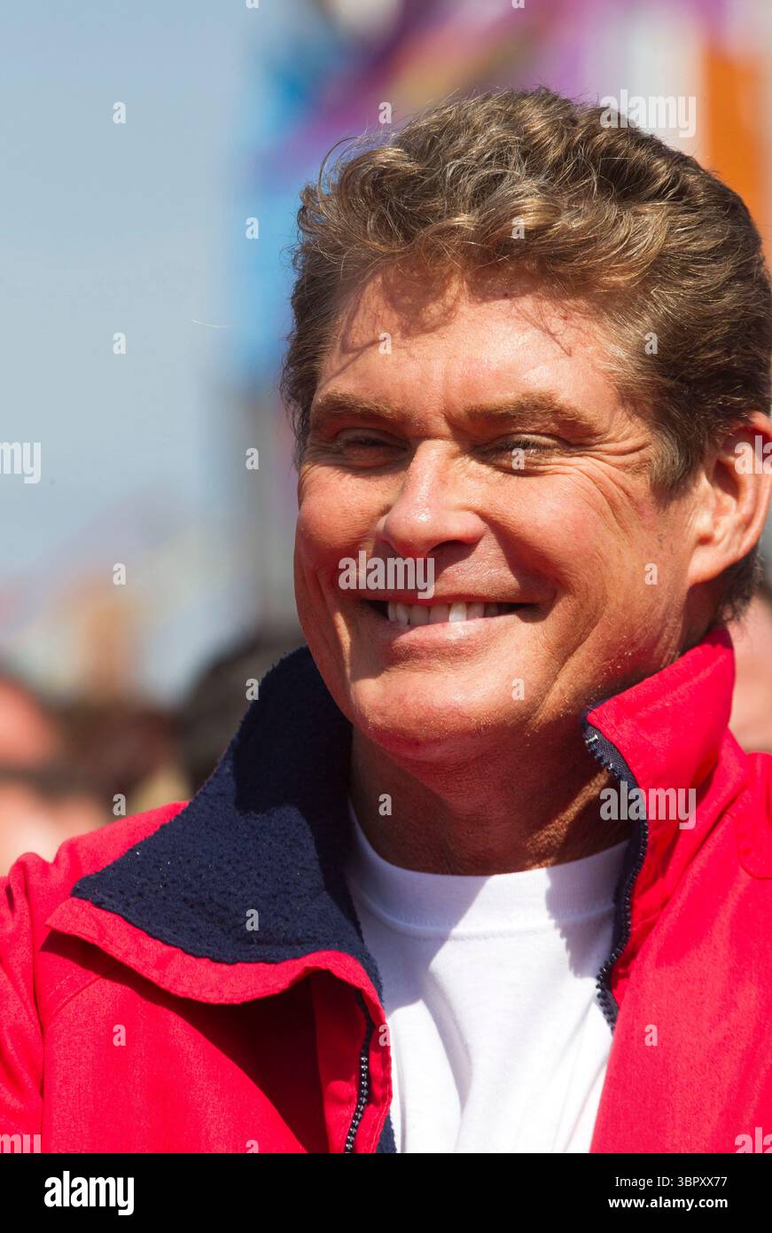 David Hasselhoff at the official launch of Nickelodeon Land in ...