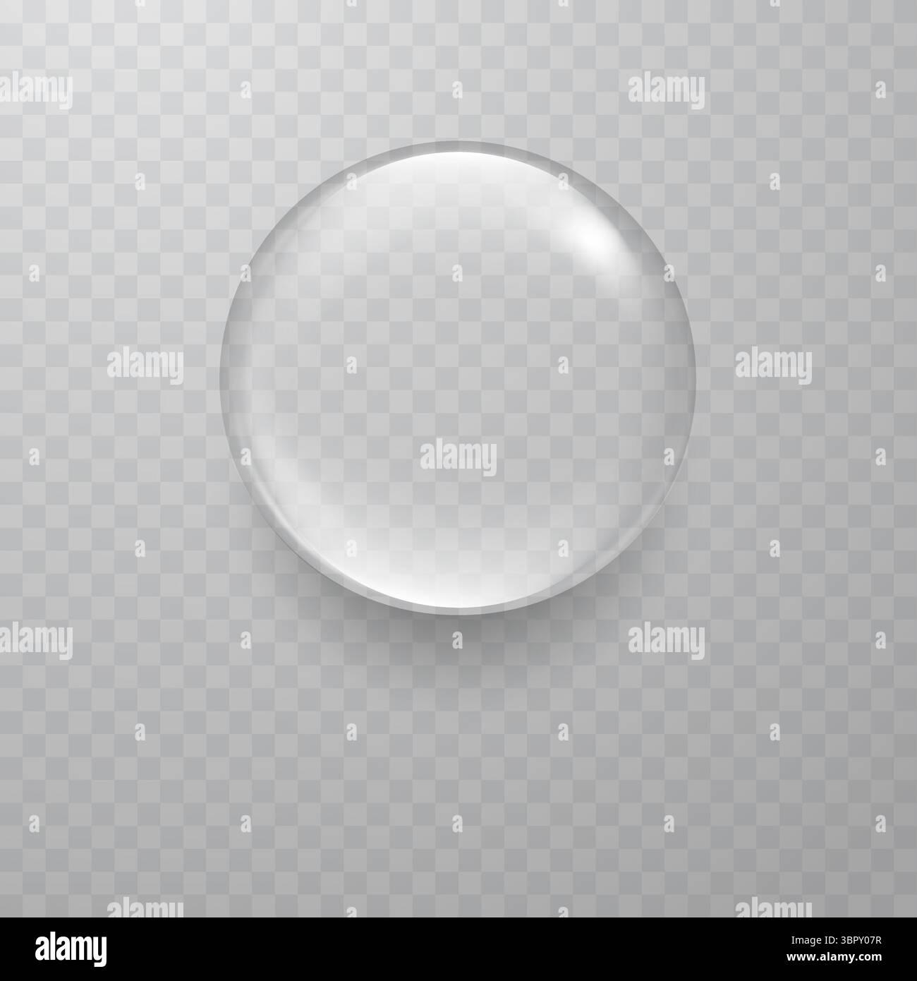 Water droplet on glossy Stock Vector Images - Alamy
