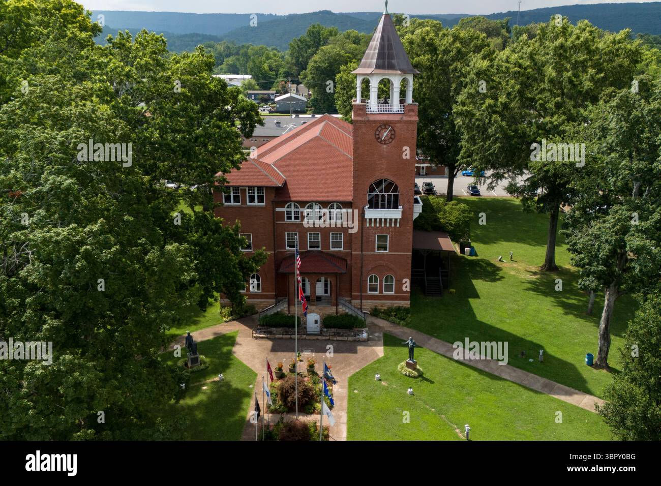 The The Rhea County courthouse where the Scopes Monkey Trial occured in 1925 is seen, Tuesday ...
