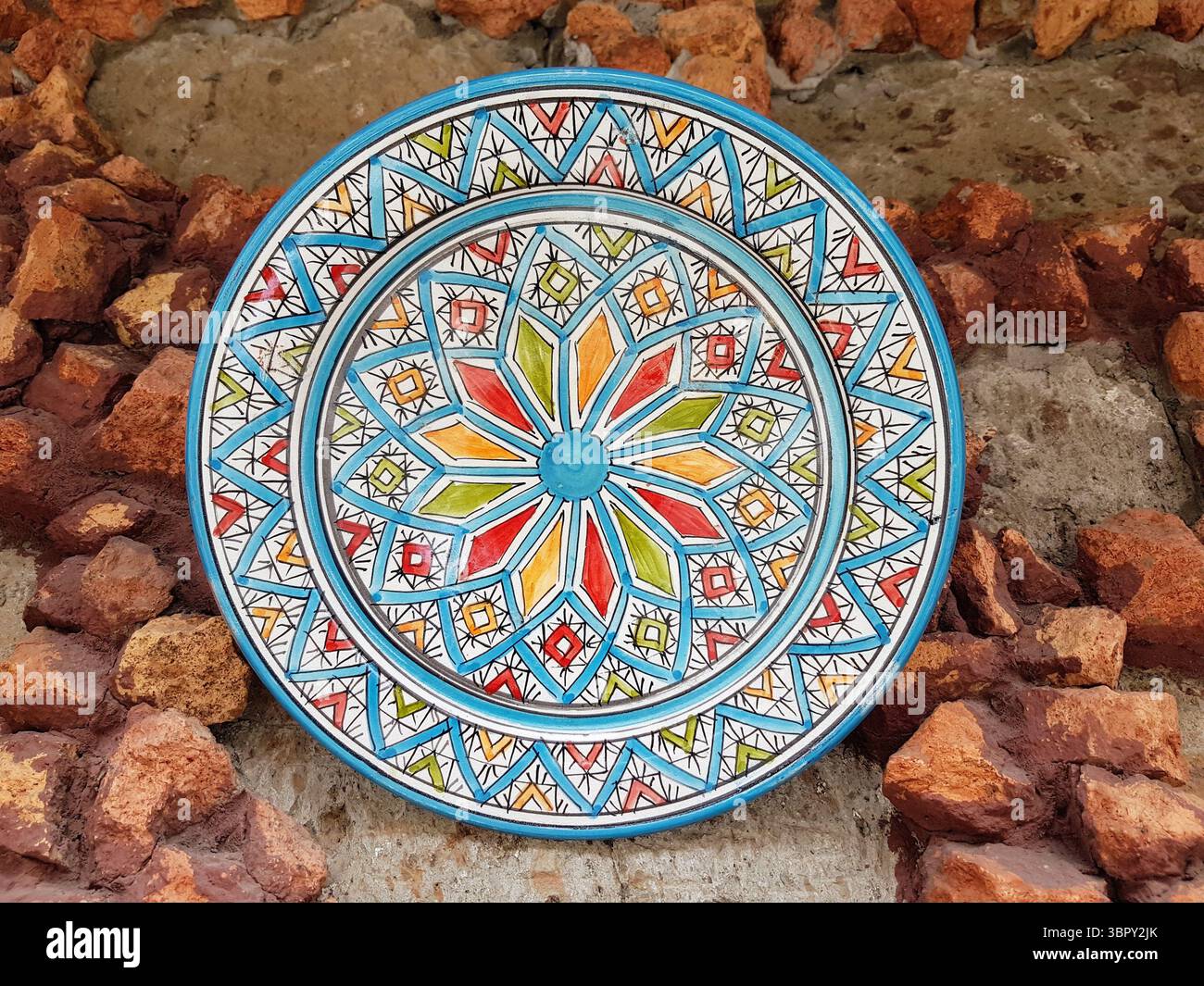 Tile inspired plate hi-res stock photography and images - Alamy