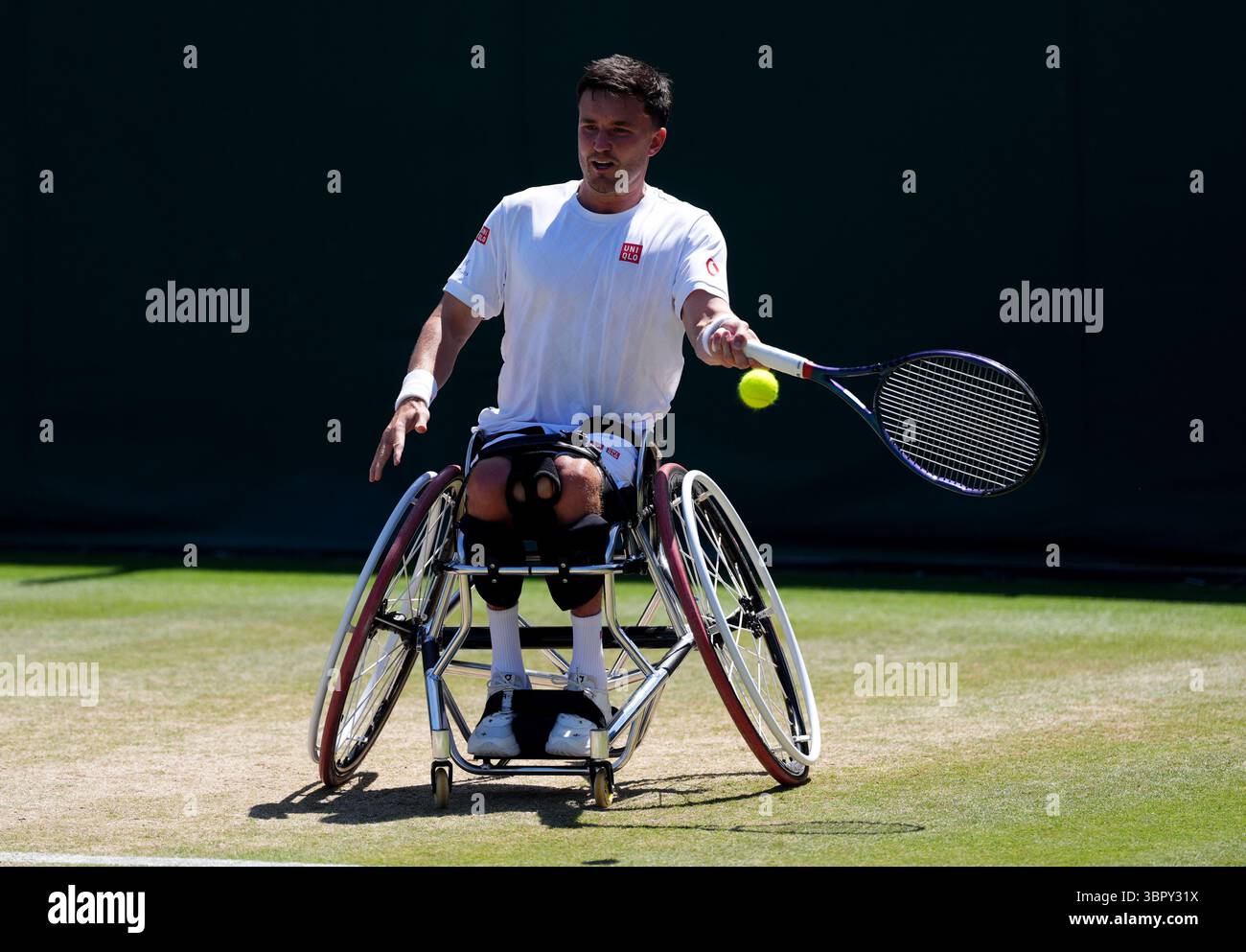 Gordon Reid during his Gentlemen's Wheelchair Singles match against ...