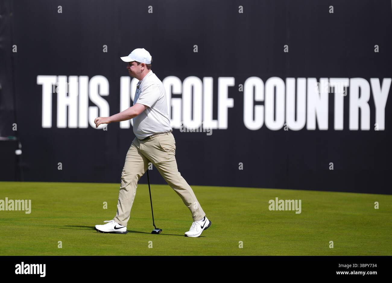 Scotland's Robert MacIntyre during day one of the Scottish Open 2025 at ...
