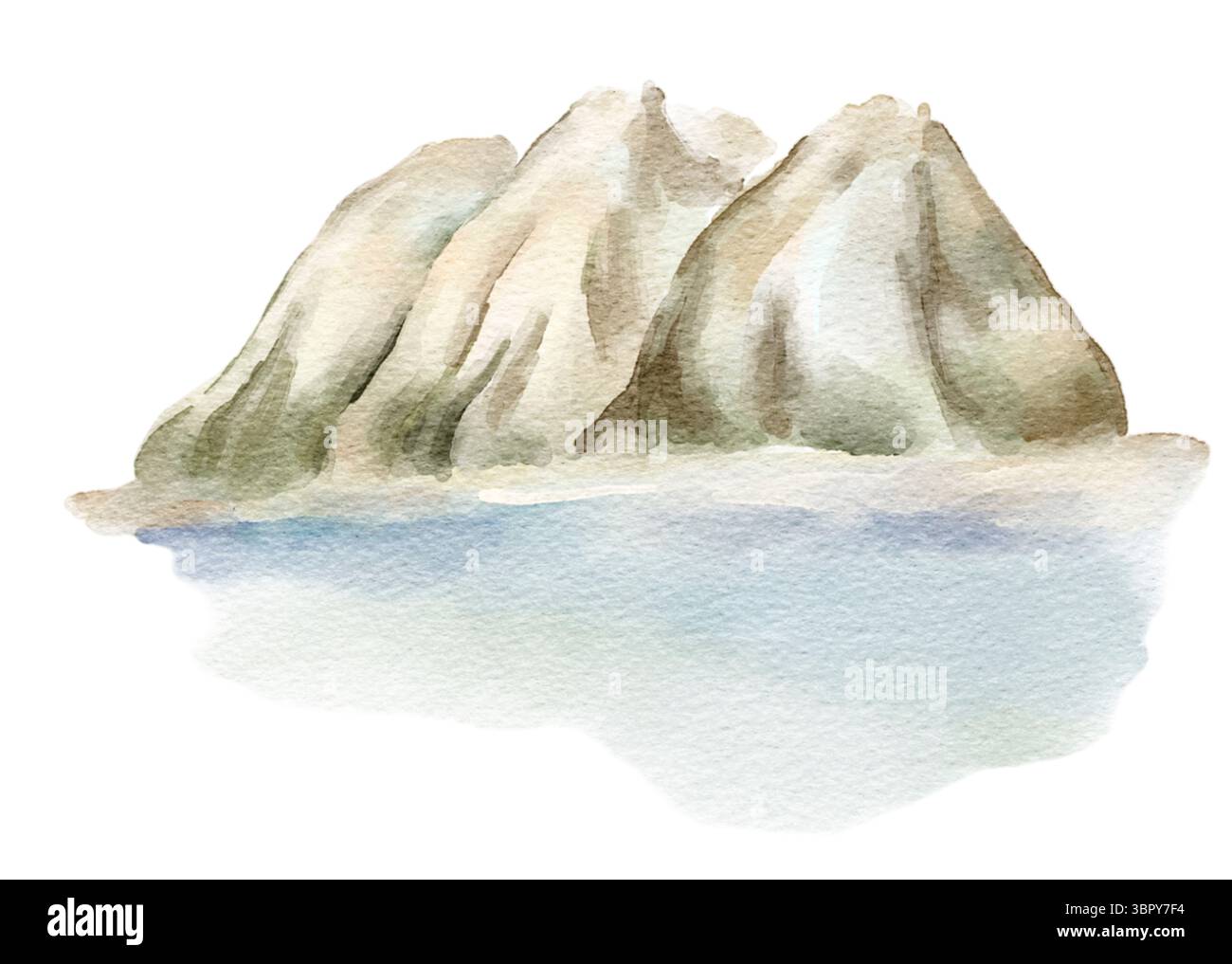 Calm scene on lake Cut Out Stock Images & Pictures - Alamy