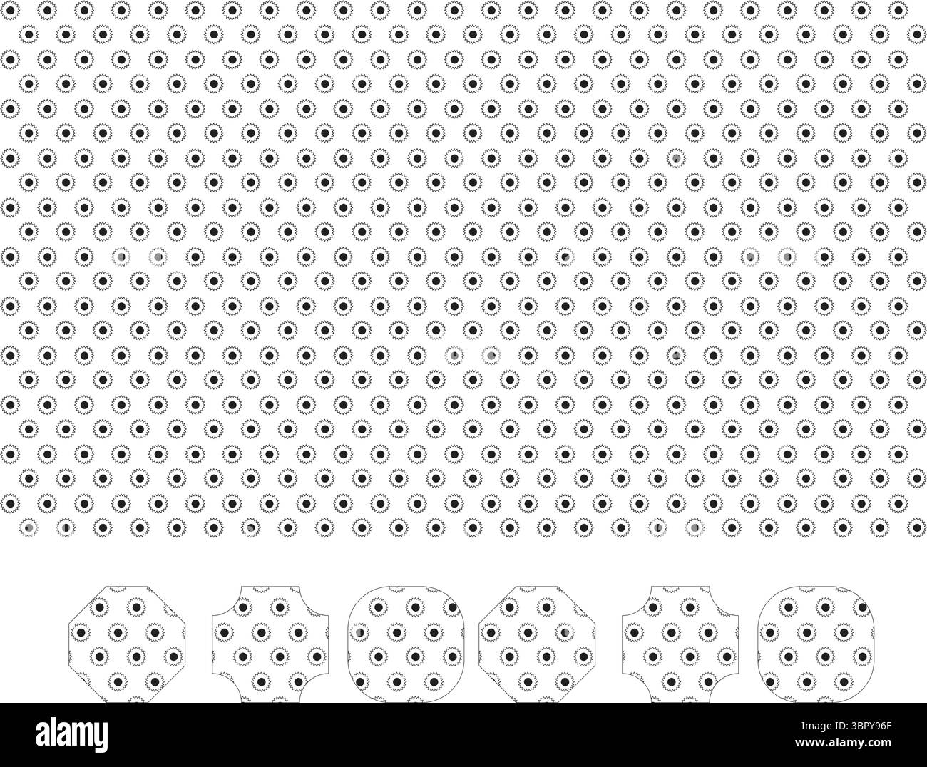 Abstract minimal dotted background Black and White Stock Photos ...