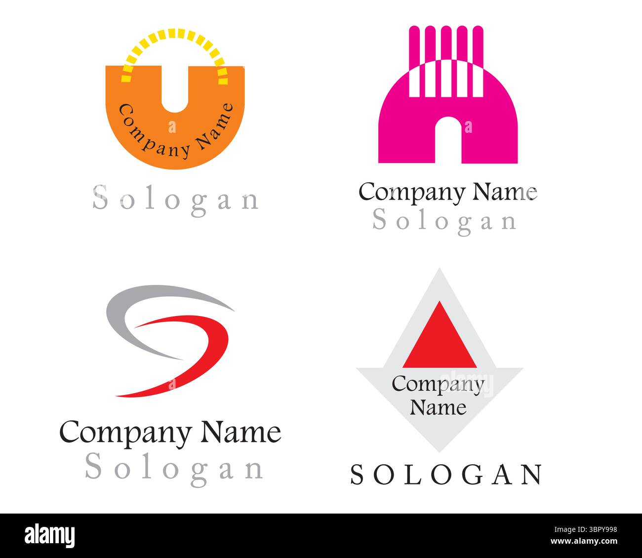 Graphic design templates logo Cut Out Stock Images & Pictures - Alamy