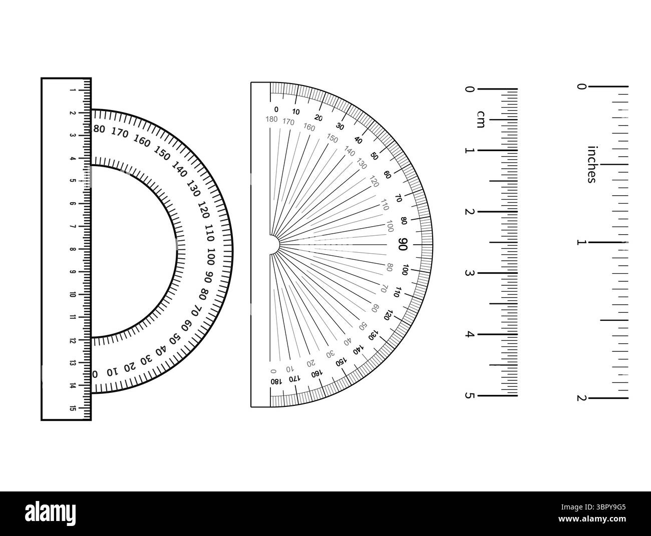 Student measuring Cut Out Stock Images & Pictures - Alamy