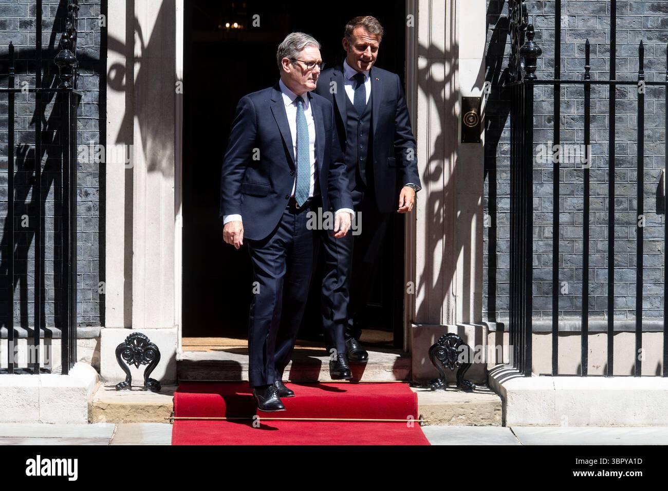 London, UK. 10 Jul 2025. British Prime Minister Sir Keir Starmer and ...