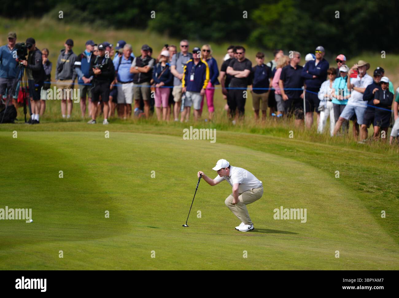 Scotland's Robert MacIntyre during day one of the Scottish Open 2025 at ...