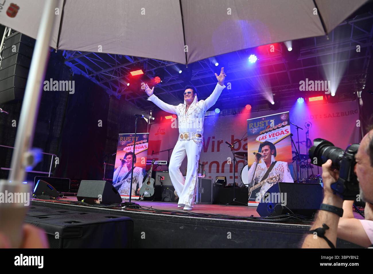 Rusty, Elvis Impersonator, Elvis Presley Show, Rudolf Stumbecker, 2025 ...