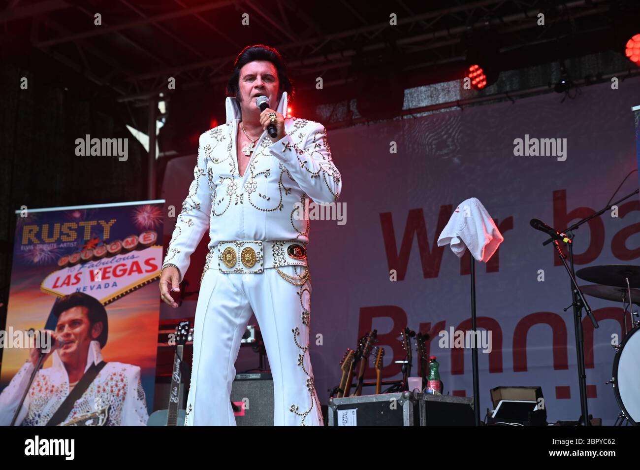 Rusty, Elvis Impersonator, Elvis Presley Show, Rudolf Stumbecker, 2025 ...