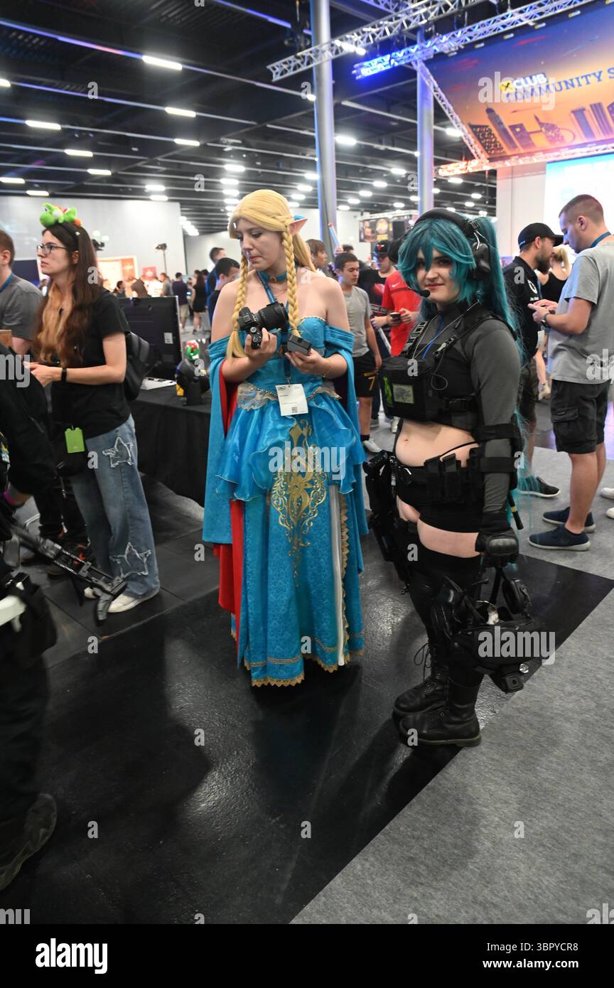 Gamer Messe, Cosplay, 2025, Salzburg, Manfred Siebinger *** Gamer Fair ...