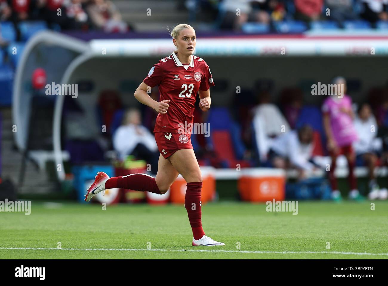 Cornelia Kramer (Denmark Women) during the UEFA European Womens ...