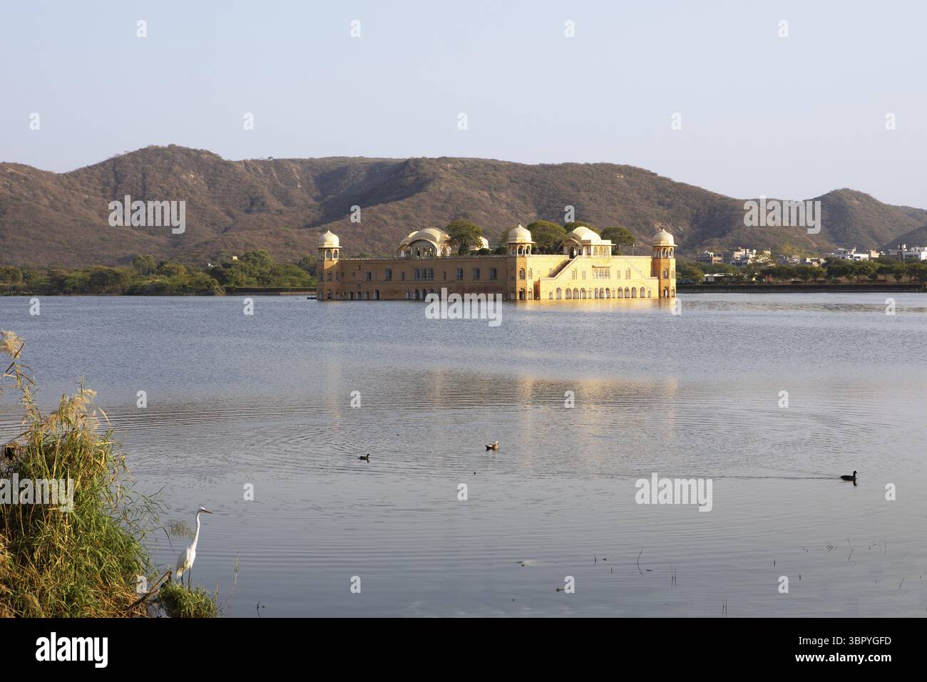 Jal Mahal Palace or Water Palace in Man Sagar Lake, Jaipur, Rajasthan ...