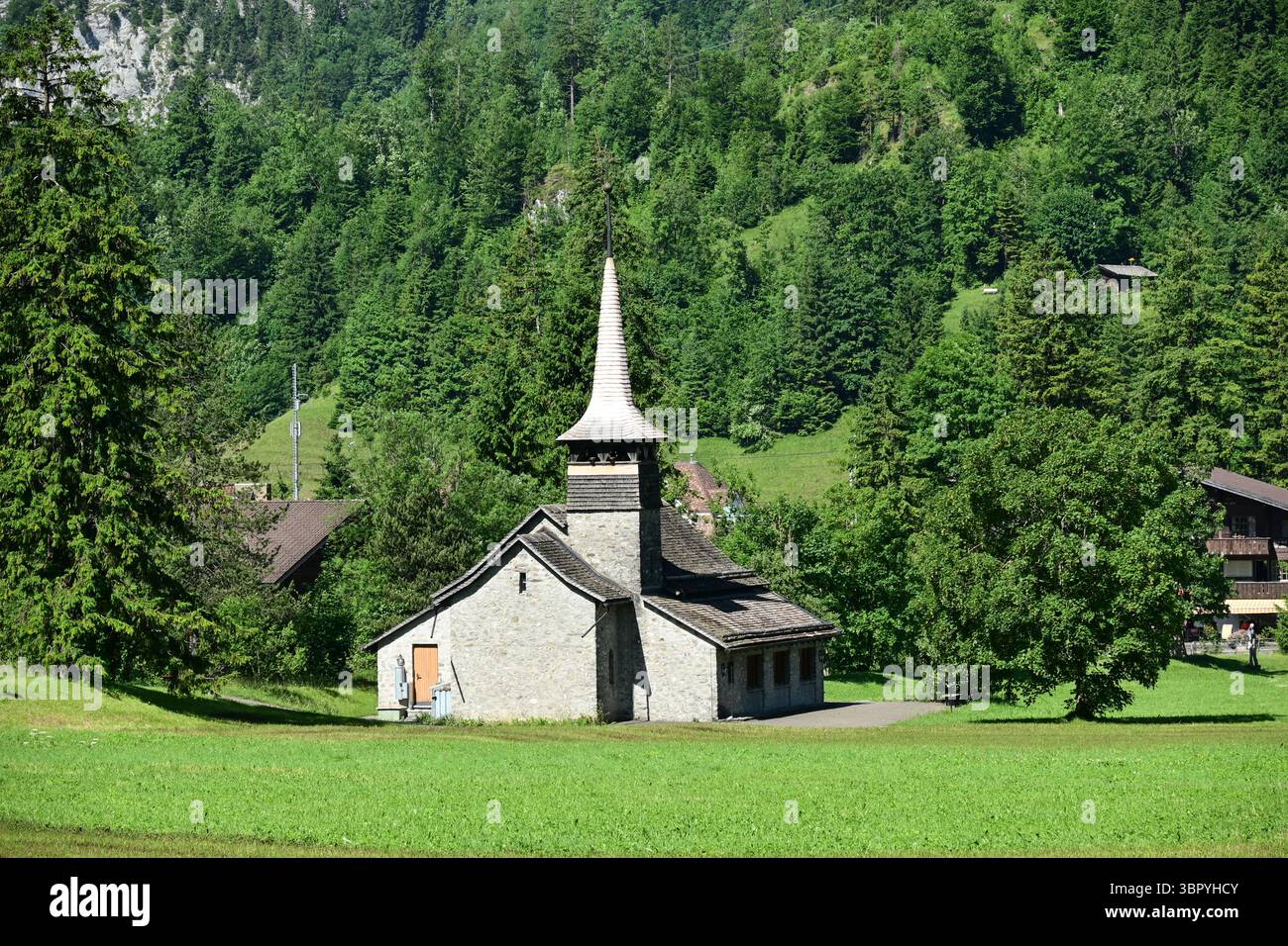 Church of St Mary (Marienkirche), Kandersteg, Canton of Bern ...
