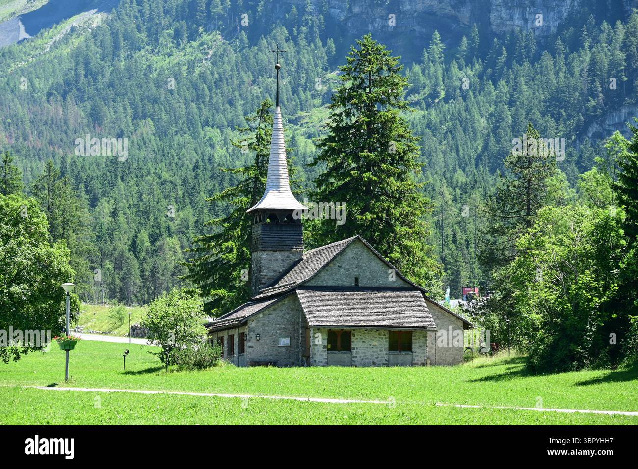 Church of St Mary (Marienkirche), Kandersteg, Canton of Bern ...