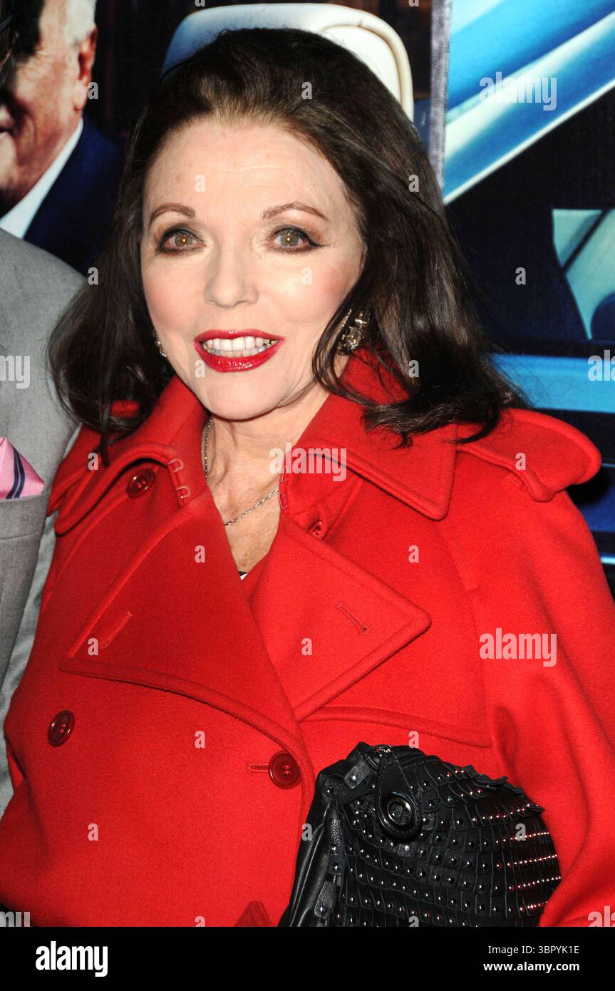 Joan Collins at the premiere of the HBO documentary 'His Way' at ...