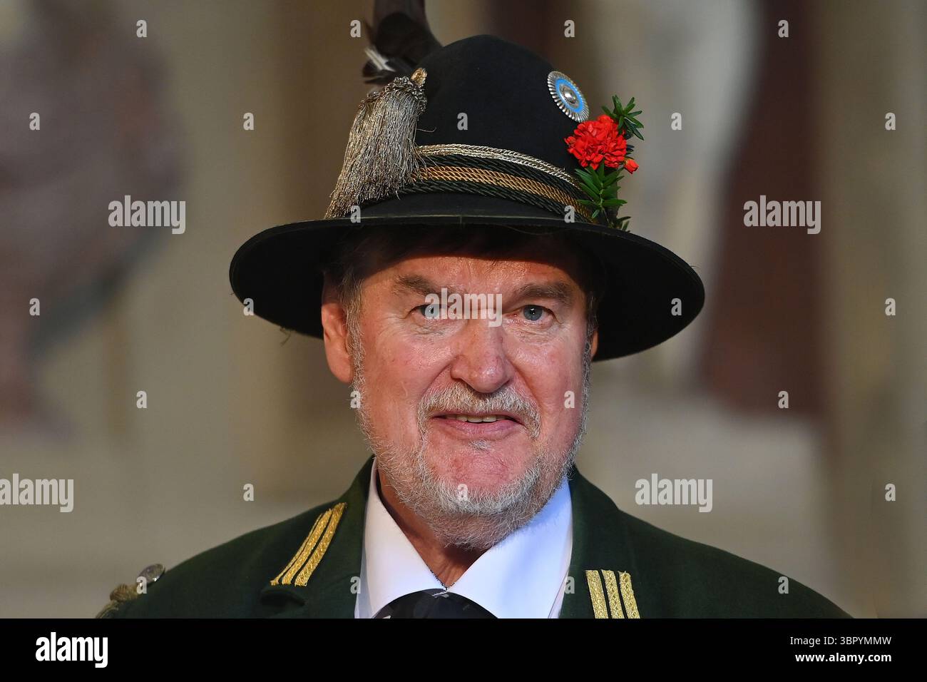 Hans Baur, single image, cropped single motif, portrait, portrait ...