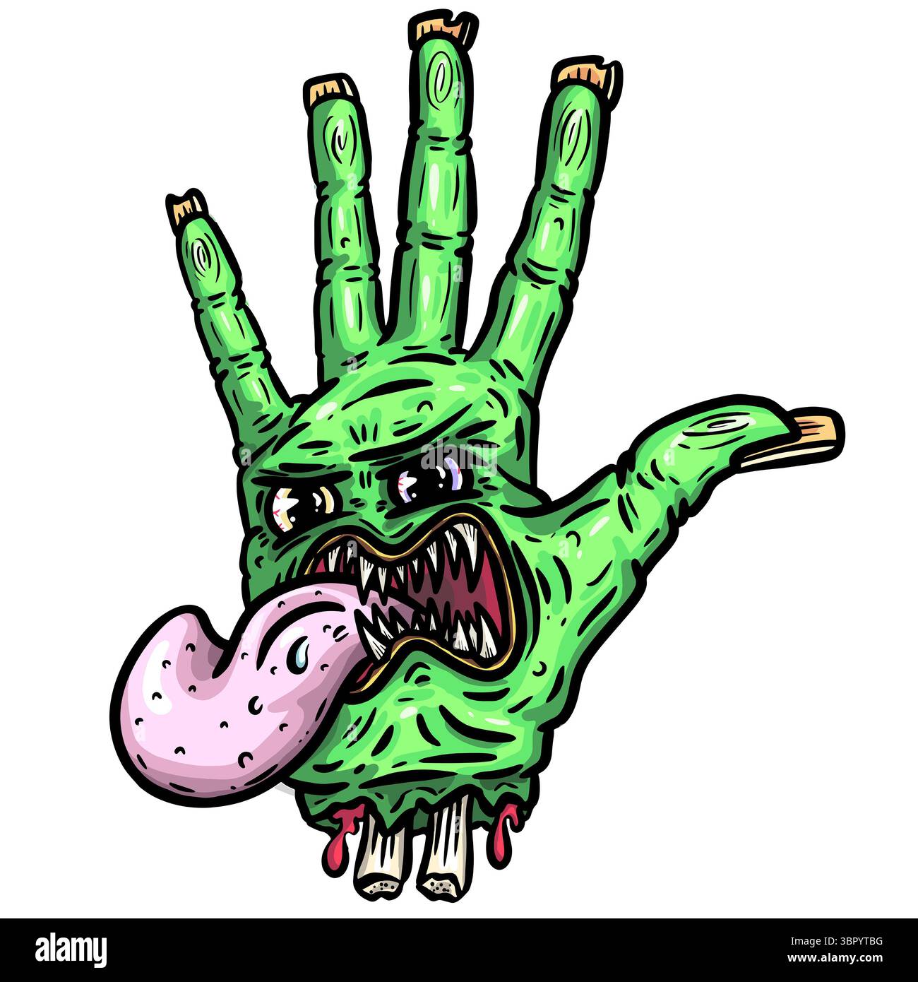 Cartoon character design hand Cut Out Stock Images & Pictures - Alamy