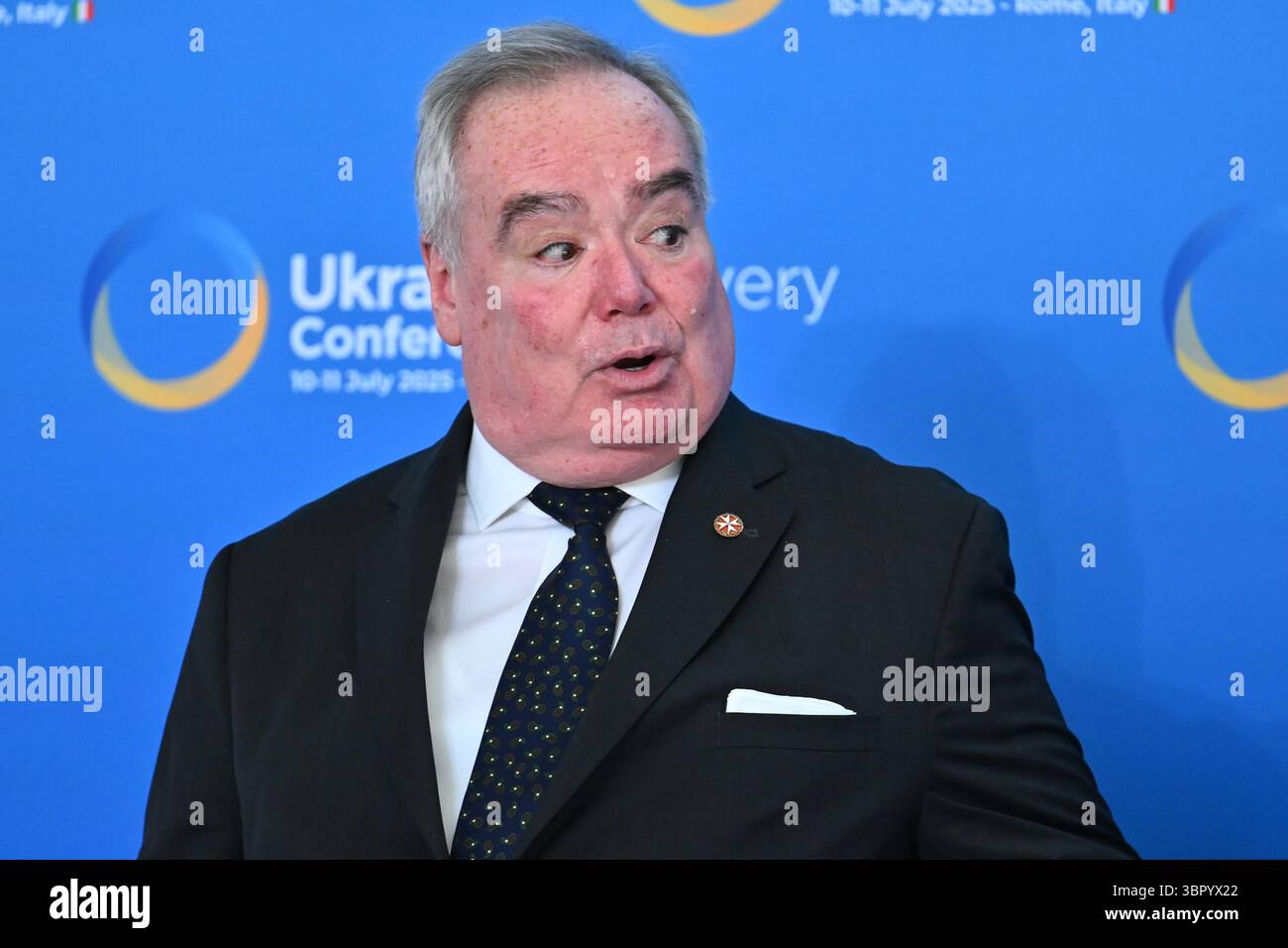 John Timothy Dunlap, Prince and Grand Master of the SMOM, participate ...