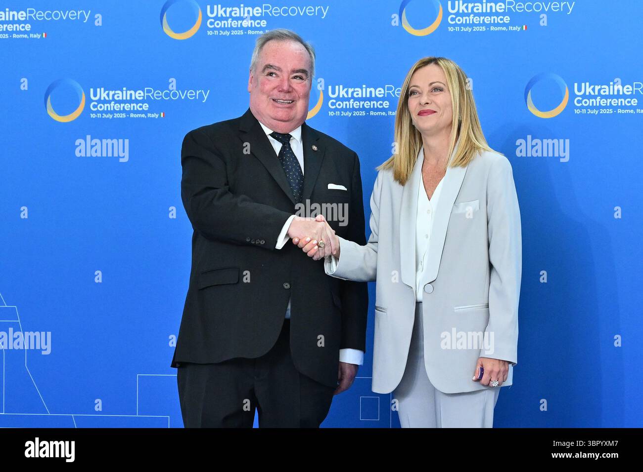 John Timothy Dunlap, Prince and Grand Master of the SMOM and Giorgia ...