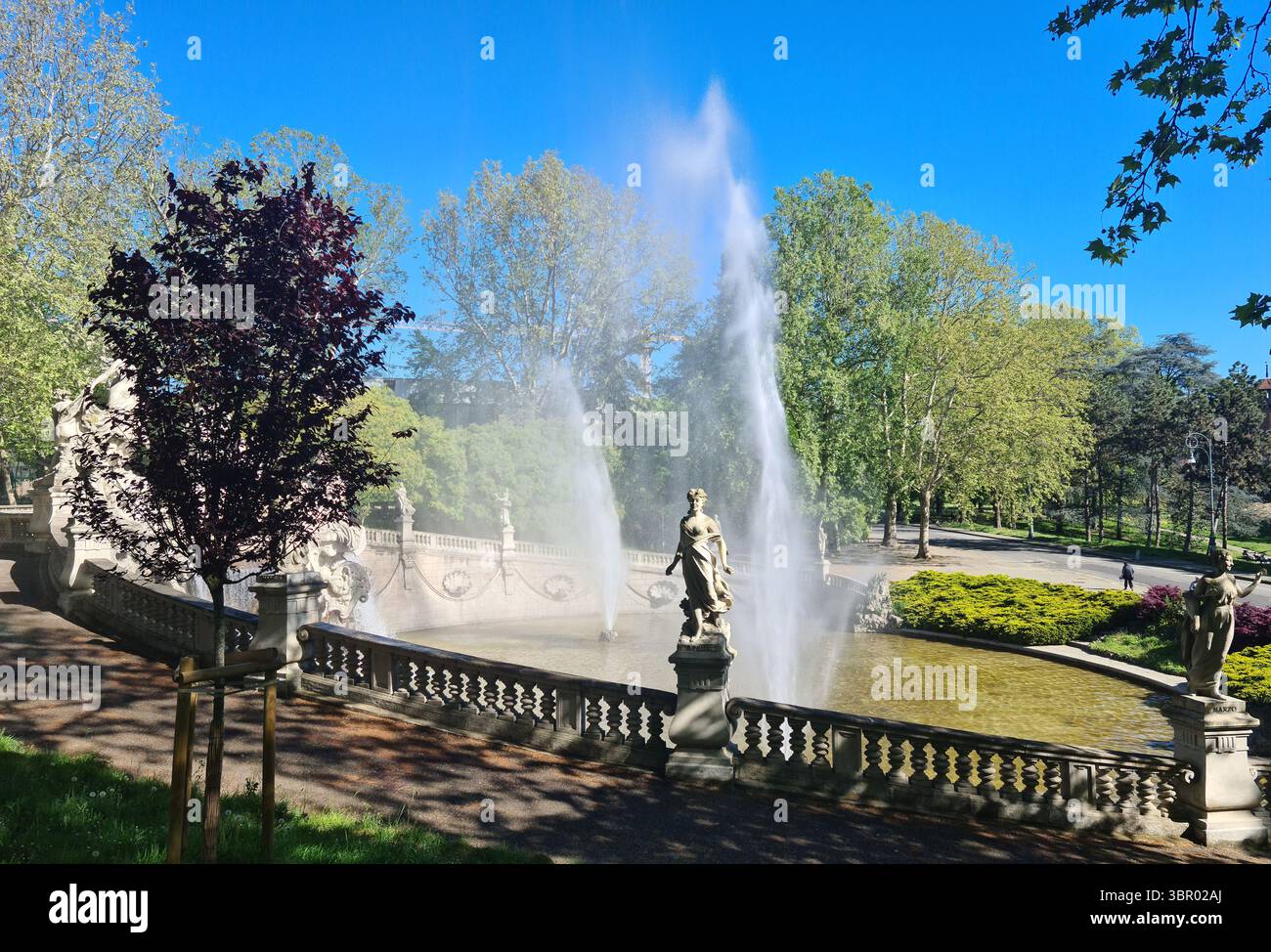 Turin's Valentino Park is famous for its castles, views of the Po river ...