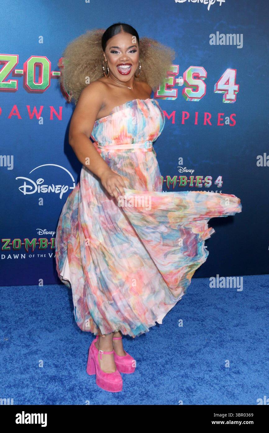 Ca. 08th July, 2025. Dara Renee at arrivals for ZOMBIES 4: DAWN OF THE ...