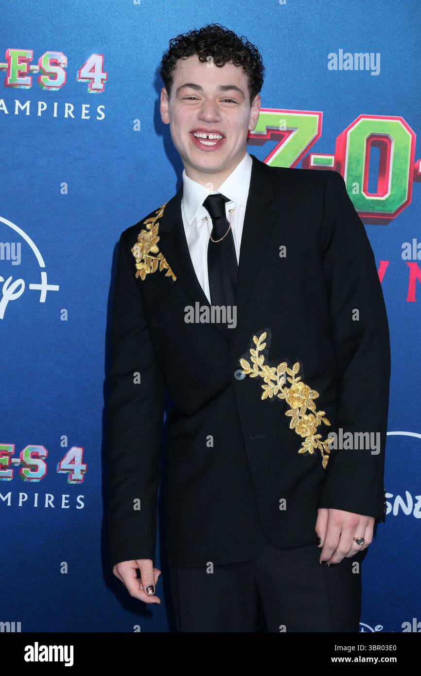 Julian Lerner at arrivals for ZOMBIES 4: DAWN OF THE VAMPIRES Premiere ...