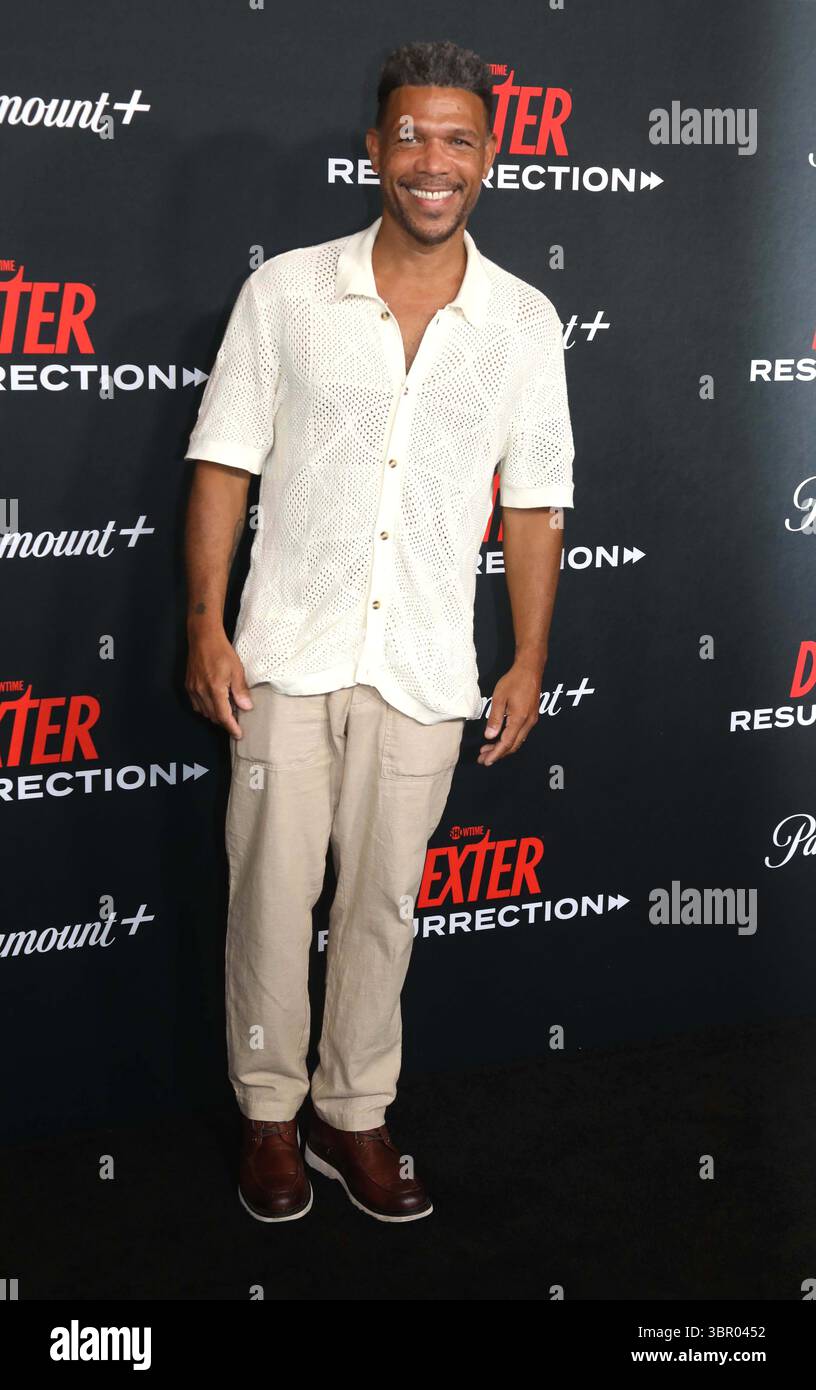 July 9, 2025, New York, New York, USA: Actor JASON ALLEN CARVELL seen ...