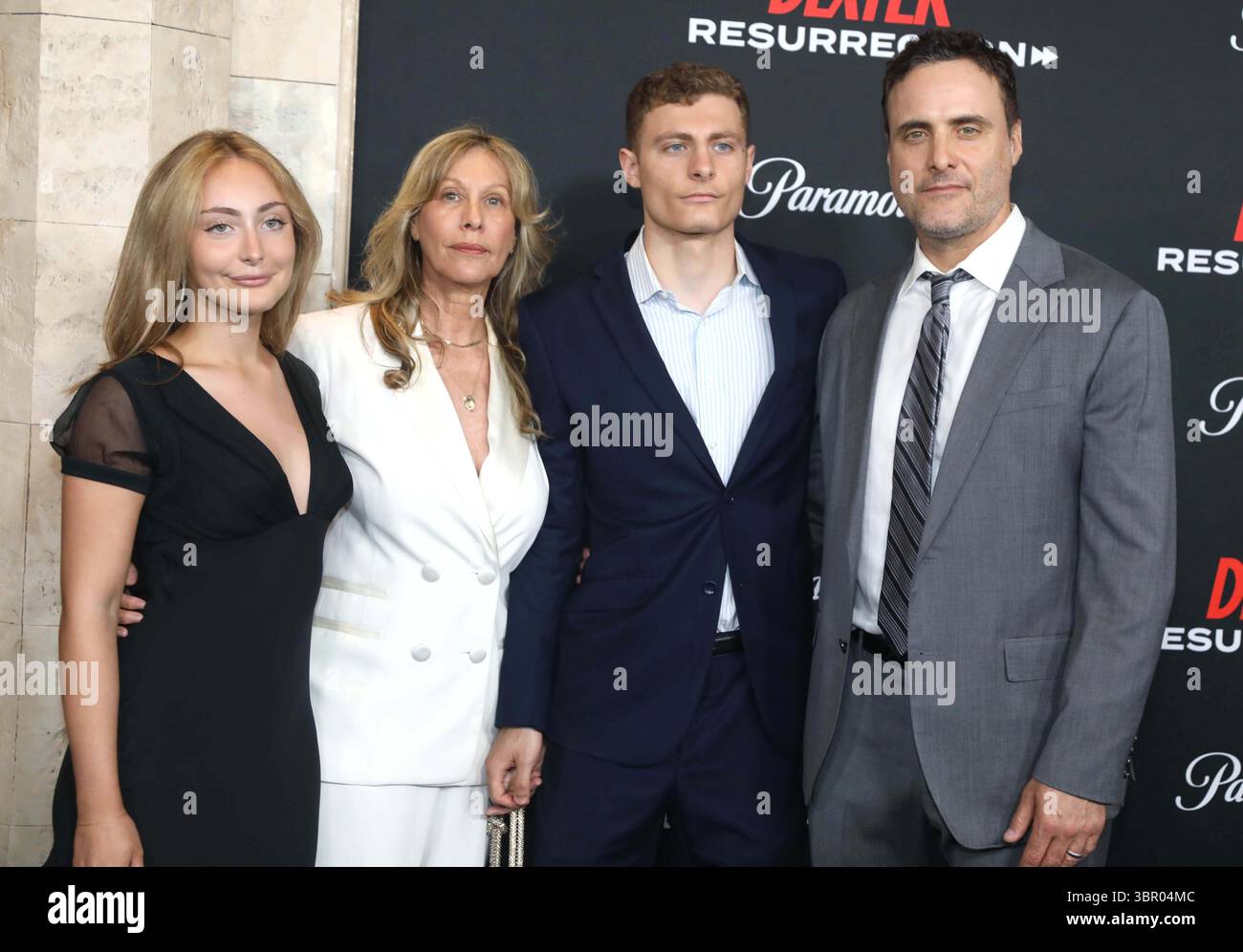July 9, 2025, New York, New York, USA: Actor DOMINIC FUMUSA and FAMILY ...