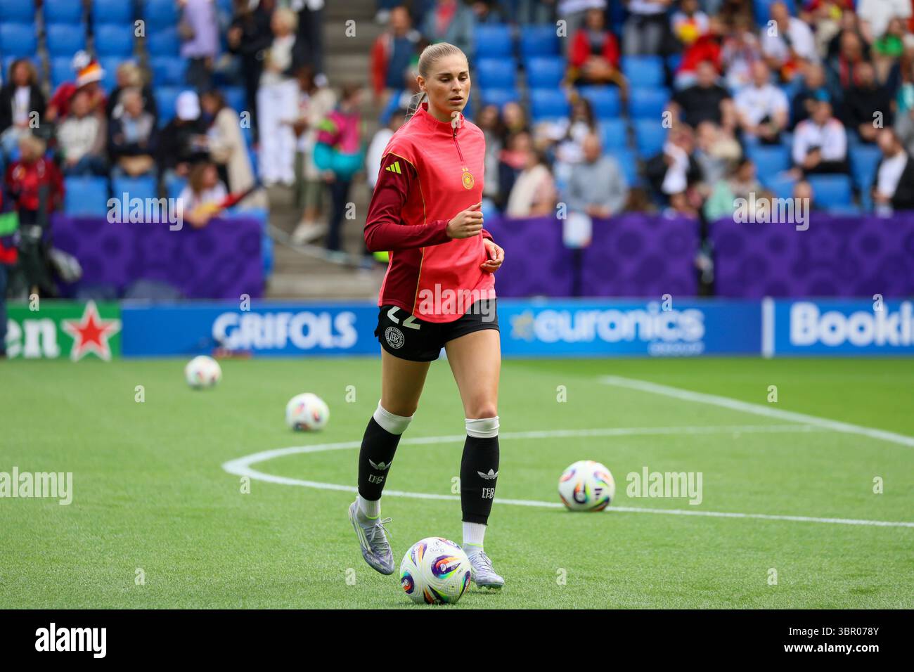Basel, Schweiz 08. Juli 2025: UEFA - Euro 2025 Woman - Deutschland vs ...