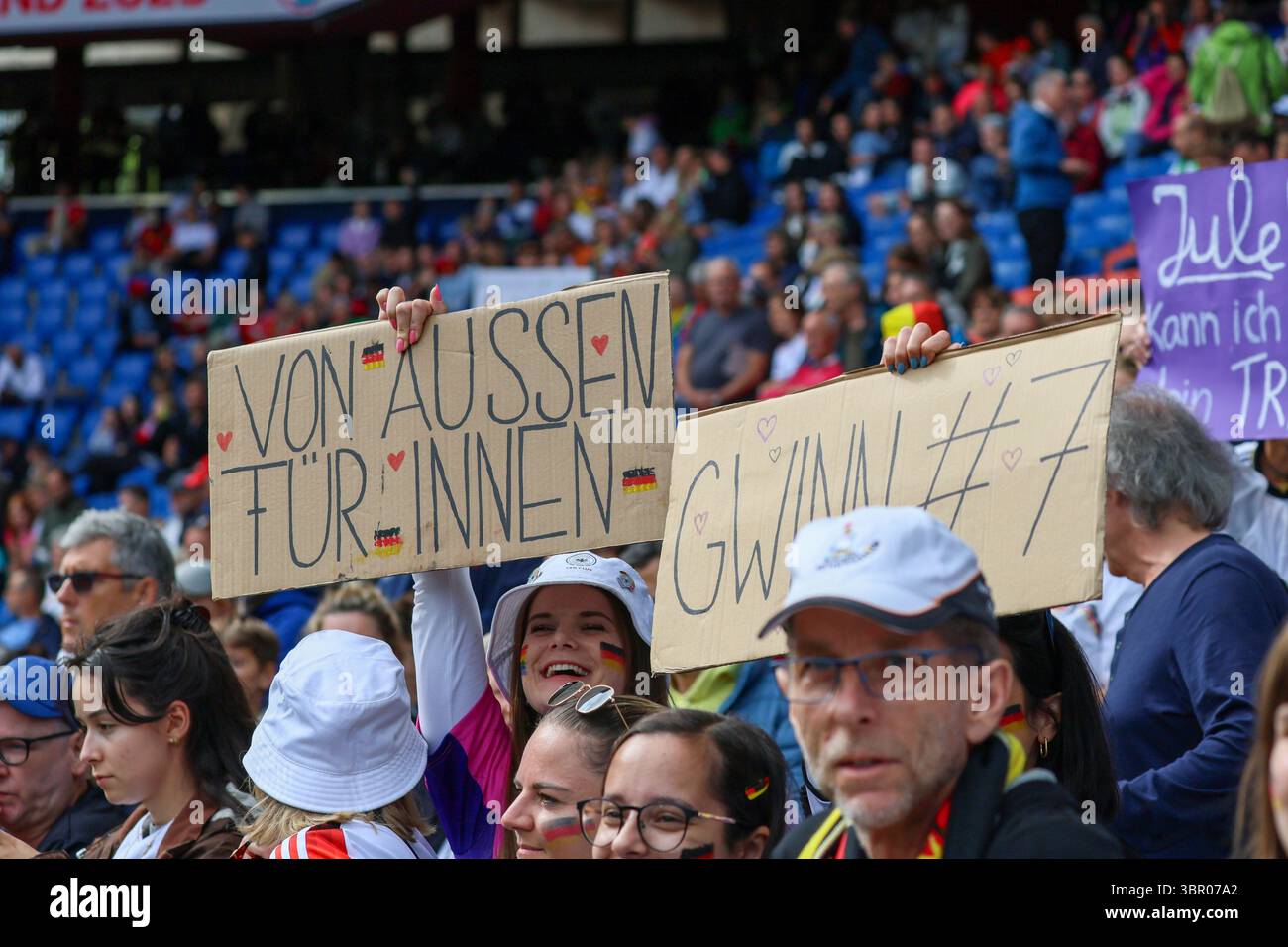 Basel, Schweiz 08. Juli 2025: UEFA - Euro 2025 Woman - Deutschland vs ...