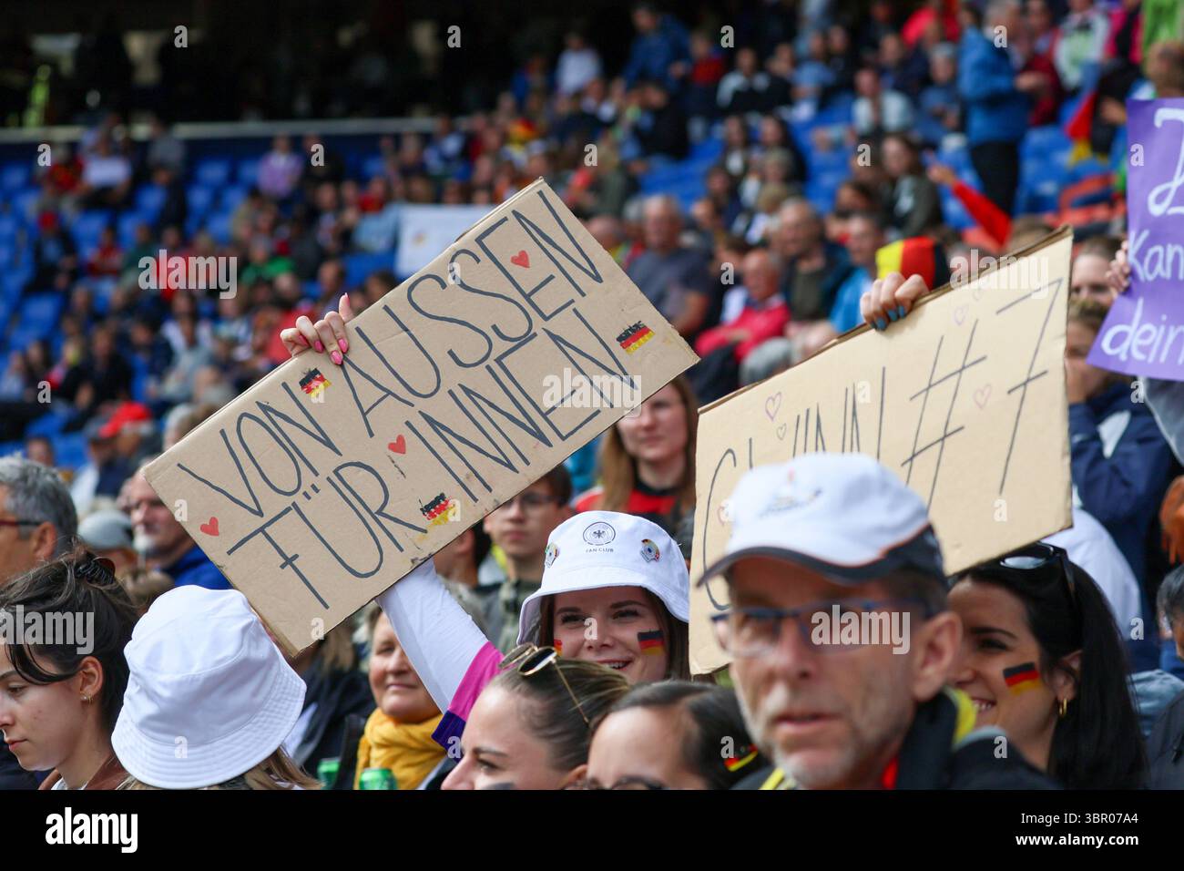 Basel, Schweiz 08. Juli 2025: UEFA - Euro 2025 Woman - Deutschland vs ...