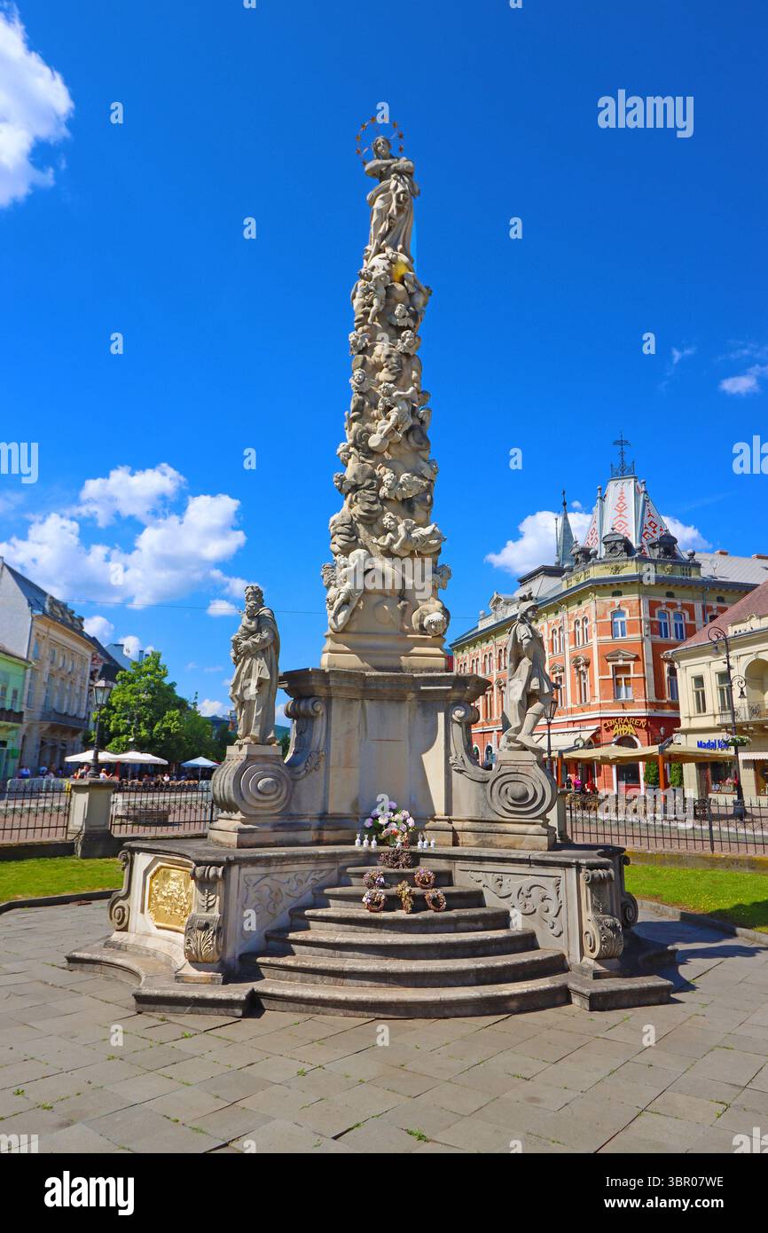 Kosice, Slovakia - May 26, 2025: The Plague Column or Immaculata ...