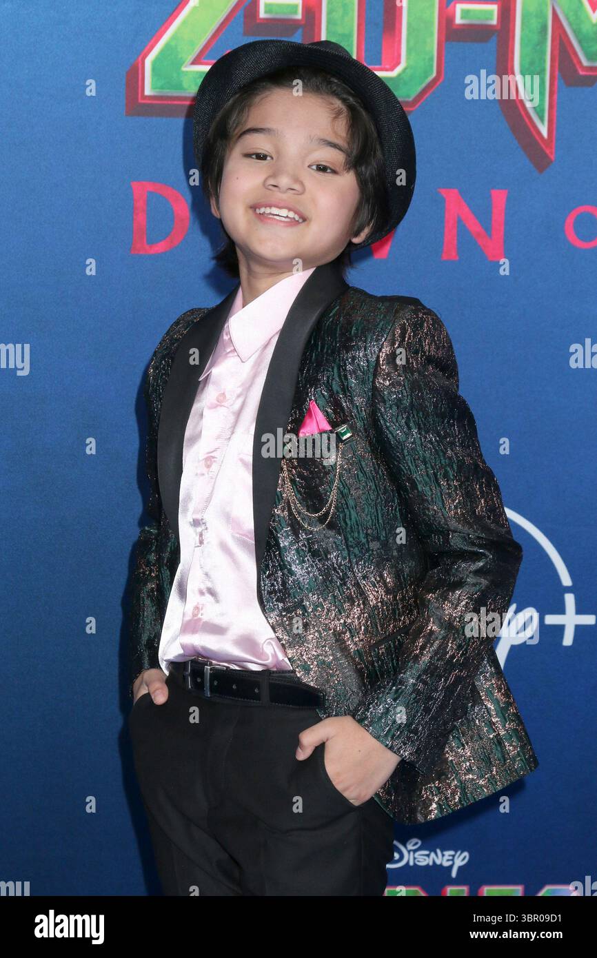 Los Angeles, USA. 8, July, 2025. Pictured left to right, Milo Maharlika ...