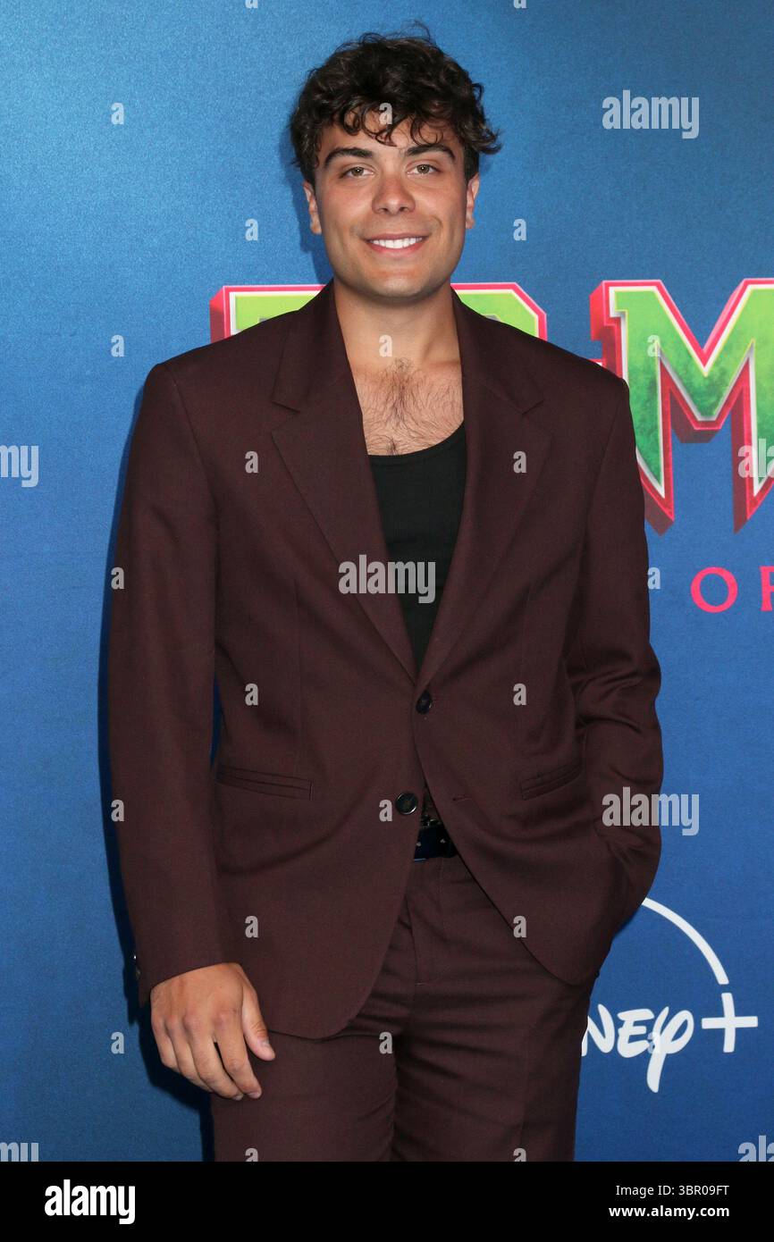 Los Angeles, USA. 8, July, 2025. Pictured left to right, Pearce Joza at ...