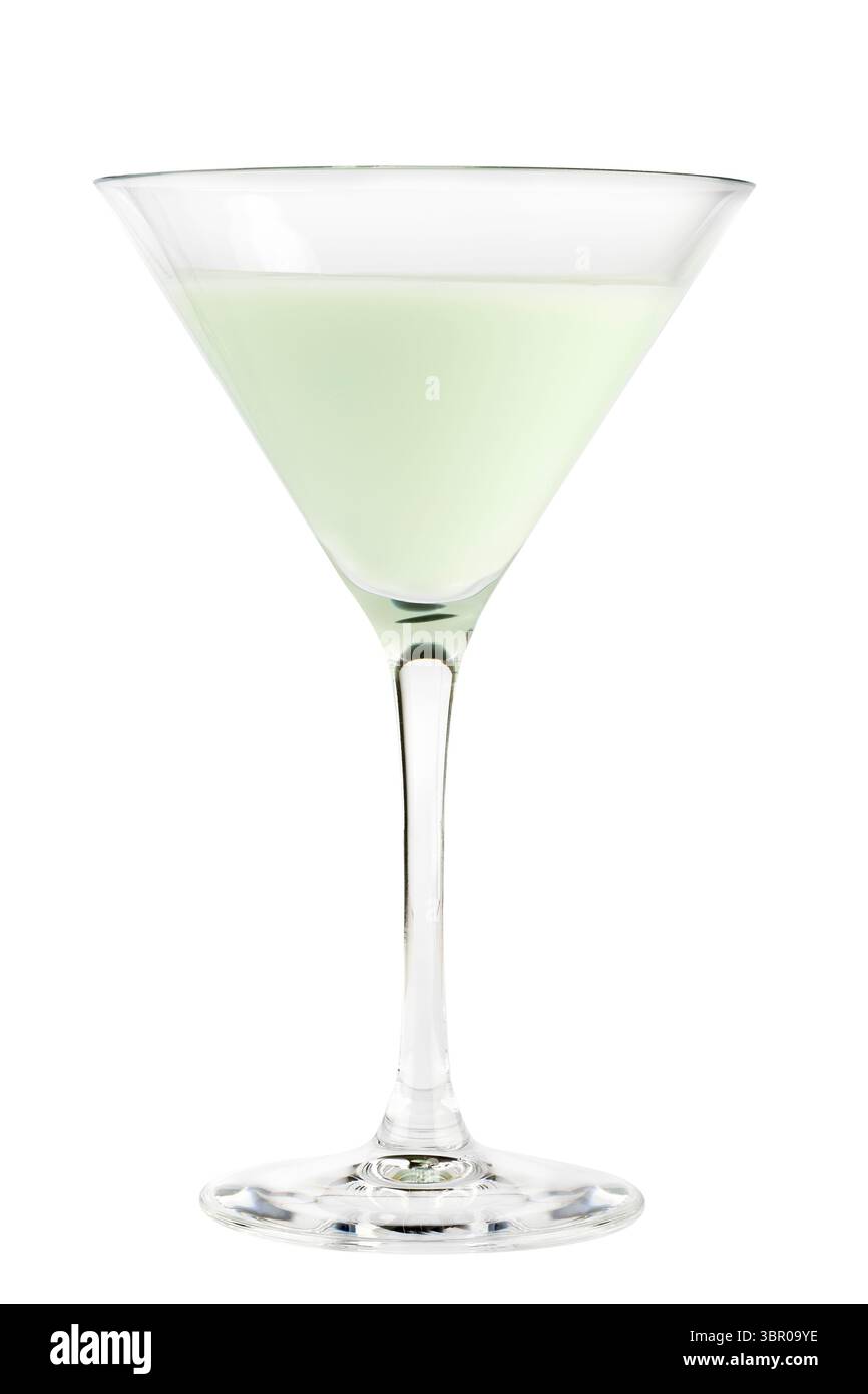 Green cream cocktail hi-res stock photography and images - Alamy