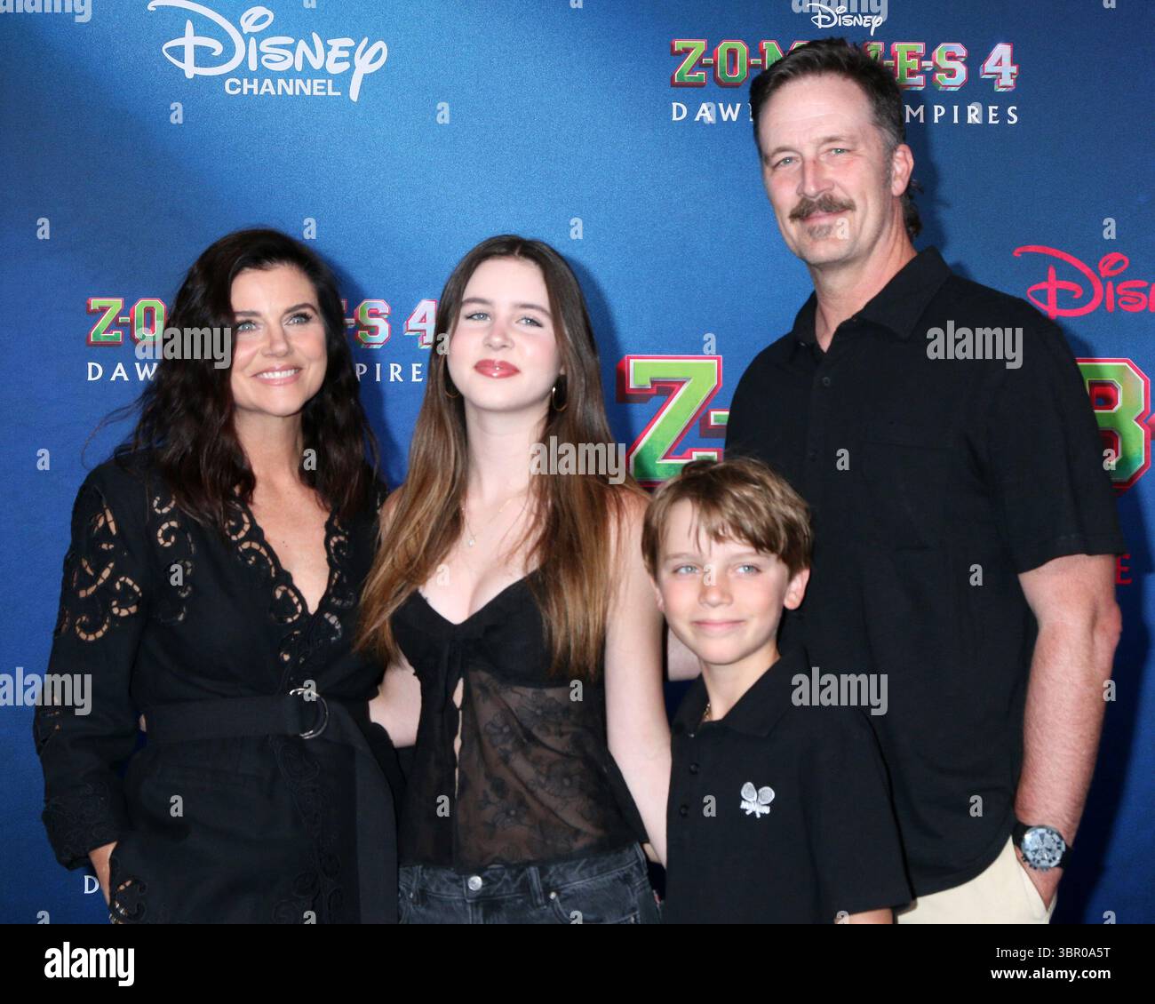 Los Angeles, USA. 8, July, 2025. Pictured left to right, Tiffani ...