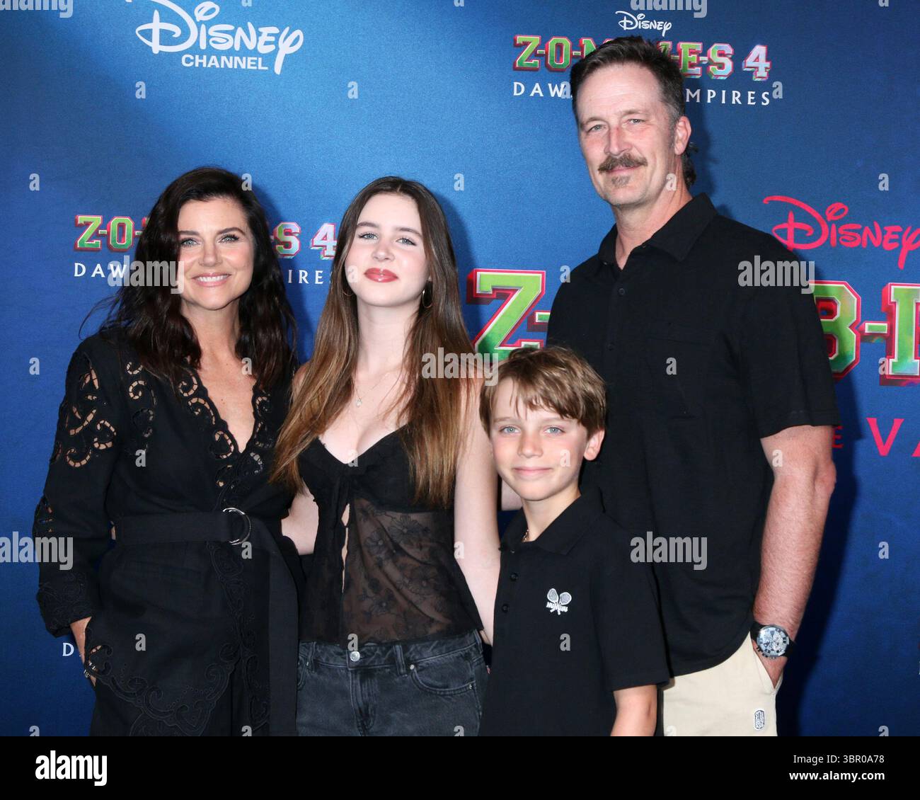 Los Angeles, USA. 8, July, 2025. Pictured left to right, Tiffani ...