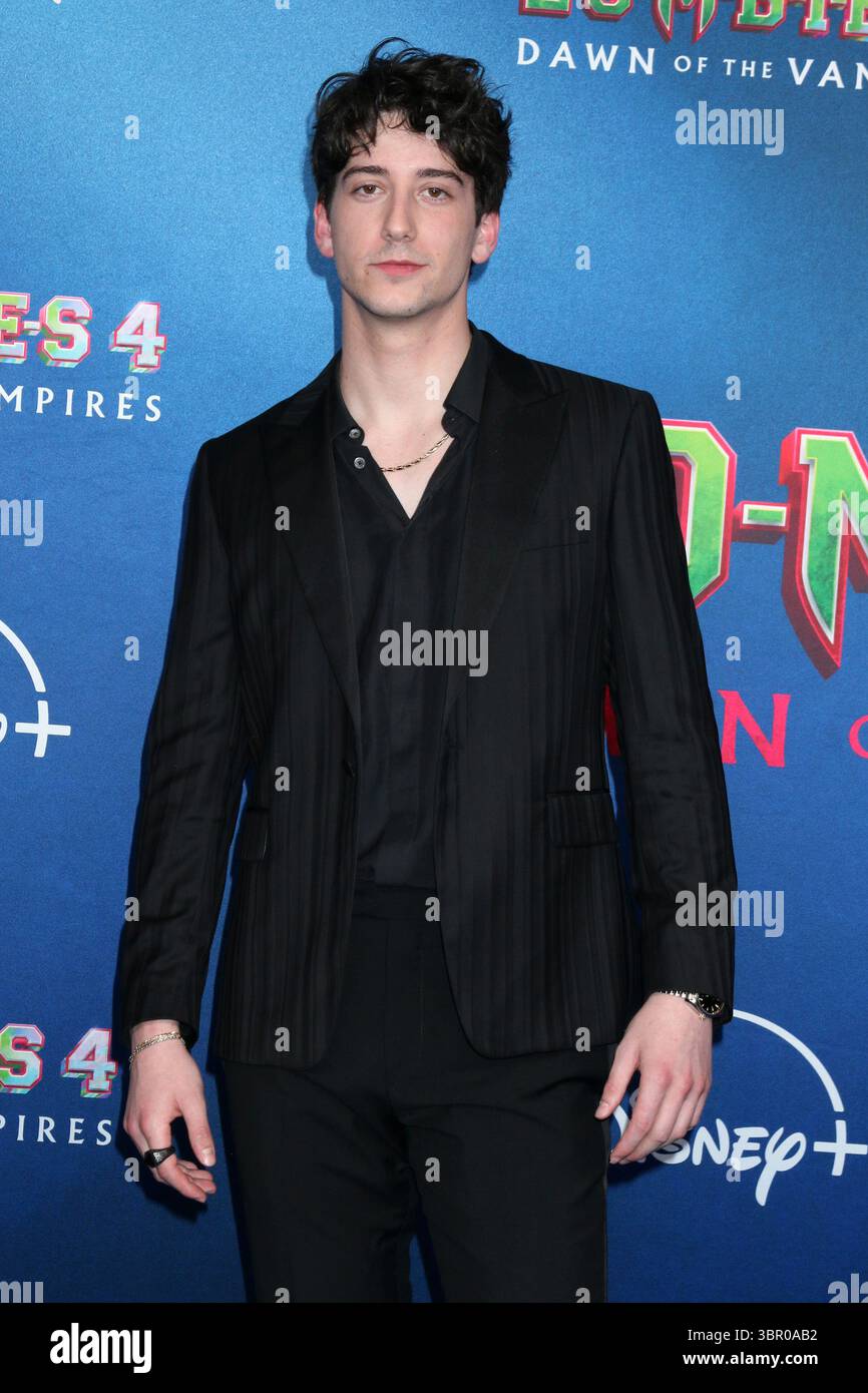 Los Angeles, USA. 8, July, 2025. Pictured left to right, Milo Manheim ...