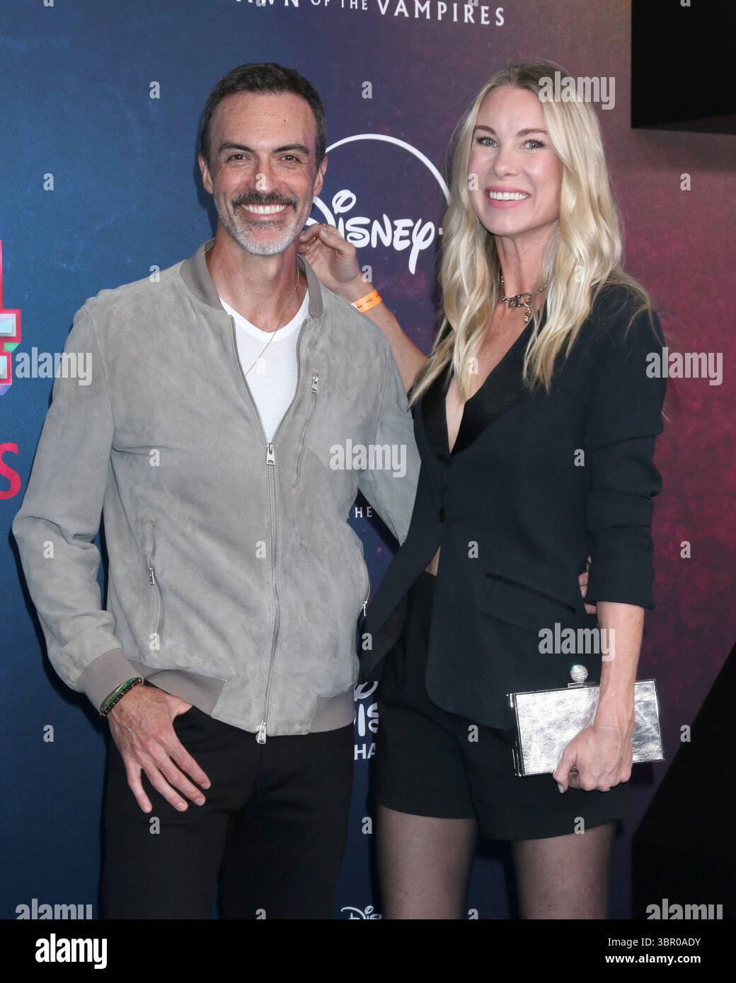 Los Angeles, USA. 8, July, 2025. Pictured left to right, Reid Scott, Elspeth Keller at the ...