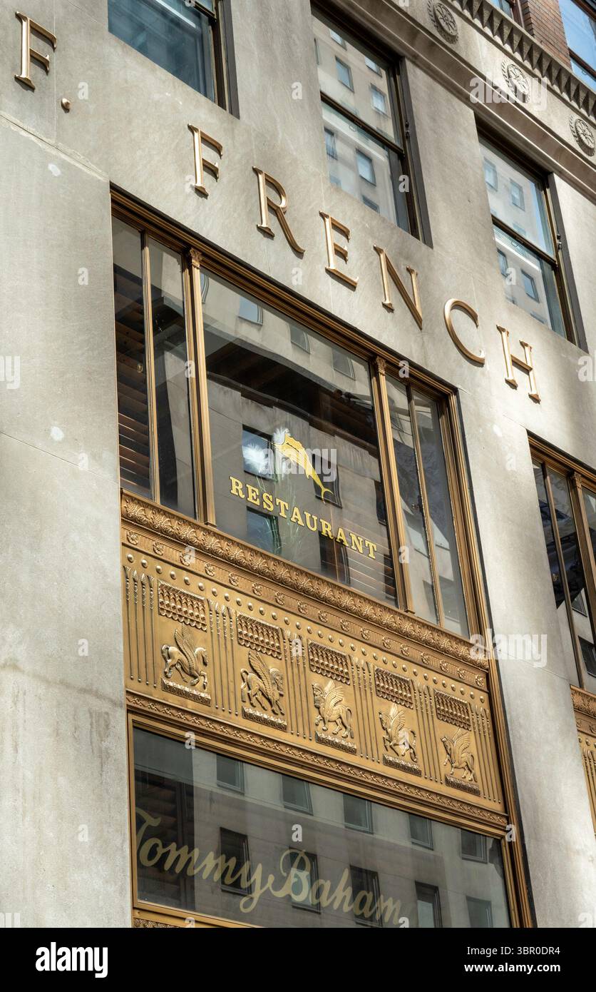 The Fred F. French building is an historic landmark on Fifth Avenue in ...