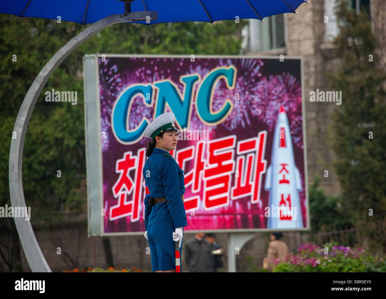 Traffic police in pyongyang hi-res stock photography and images - Alamy