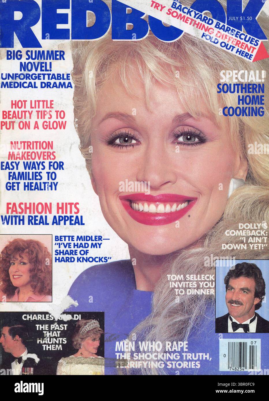 Vintage "Redbook" July 1988 issue cover, USA Stock Photo - Alamy
