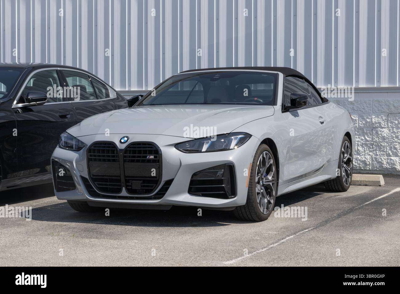 Indianapolis - July 8, 2025: BMW M440i xDrive convertible at a ...