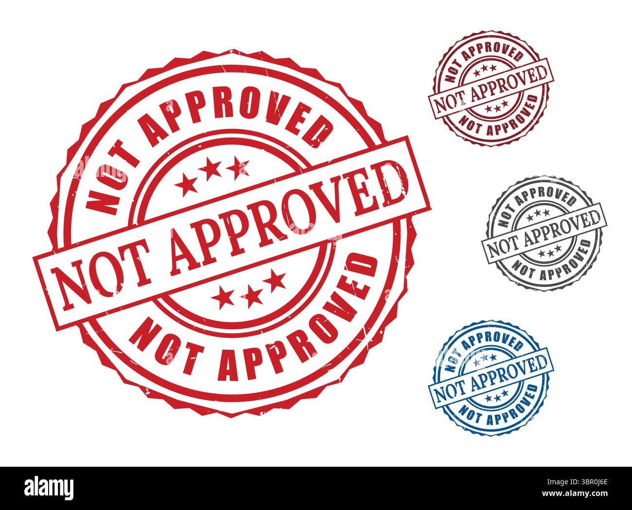 Approved rejected vector Cut Out Stock Images & Pictures - Alamy